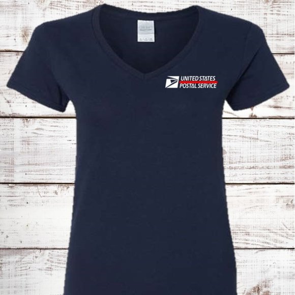 Gildan | Tops | Gildan Usps Womens Vneck Tshirt | Poshmark